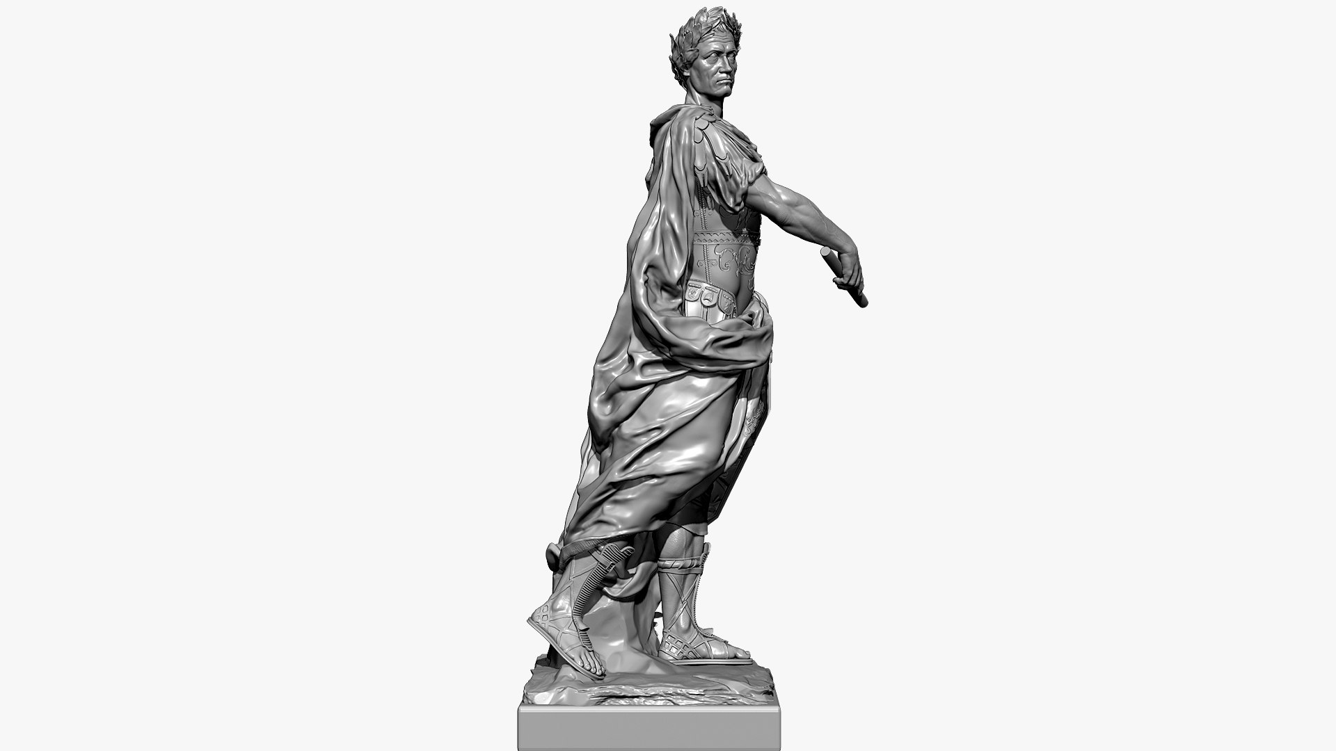 3D Caesar Statue - TurboSquid 1478133