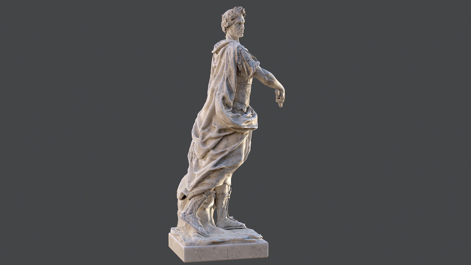 3D Caesar Statue - TurboSquid 1478133