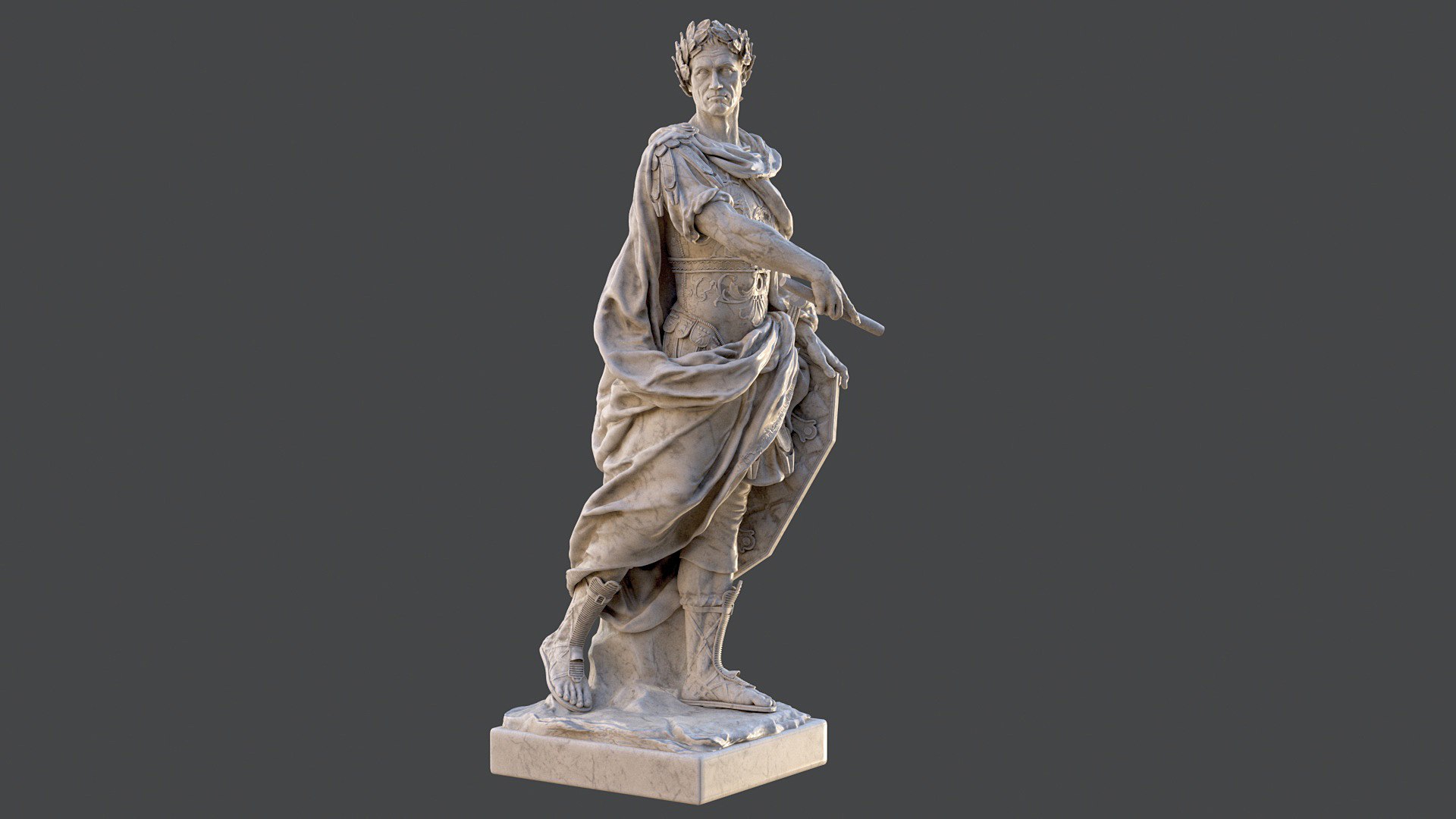 3D Caesar Statue - TurboSquid 1478133
