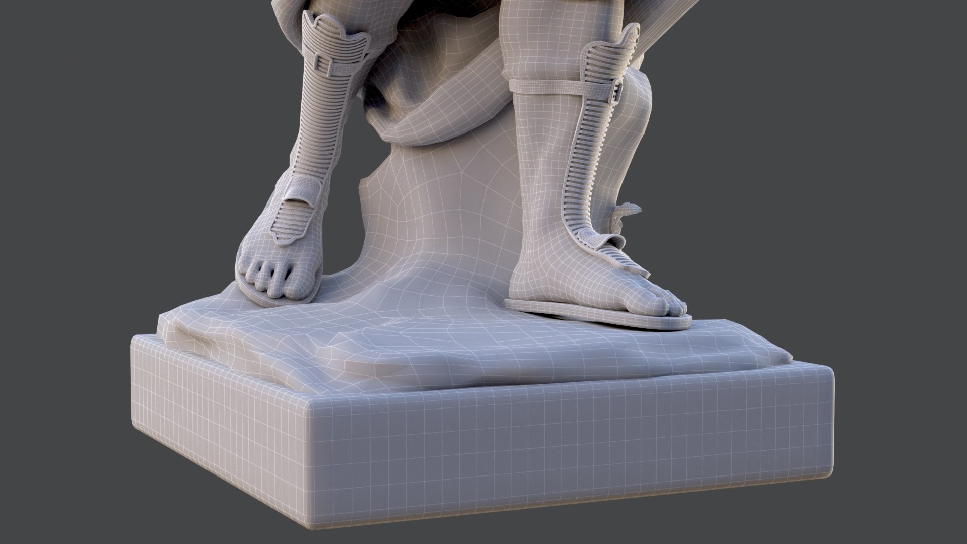 3D Caesar Statue - TurboSquid 1478133