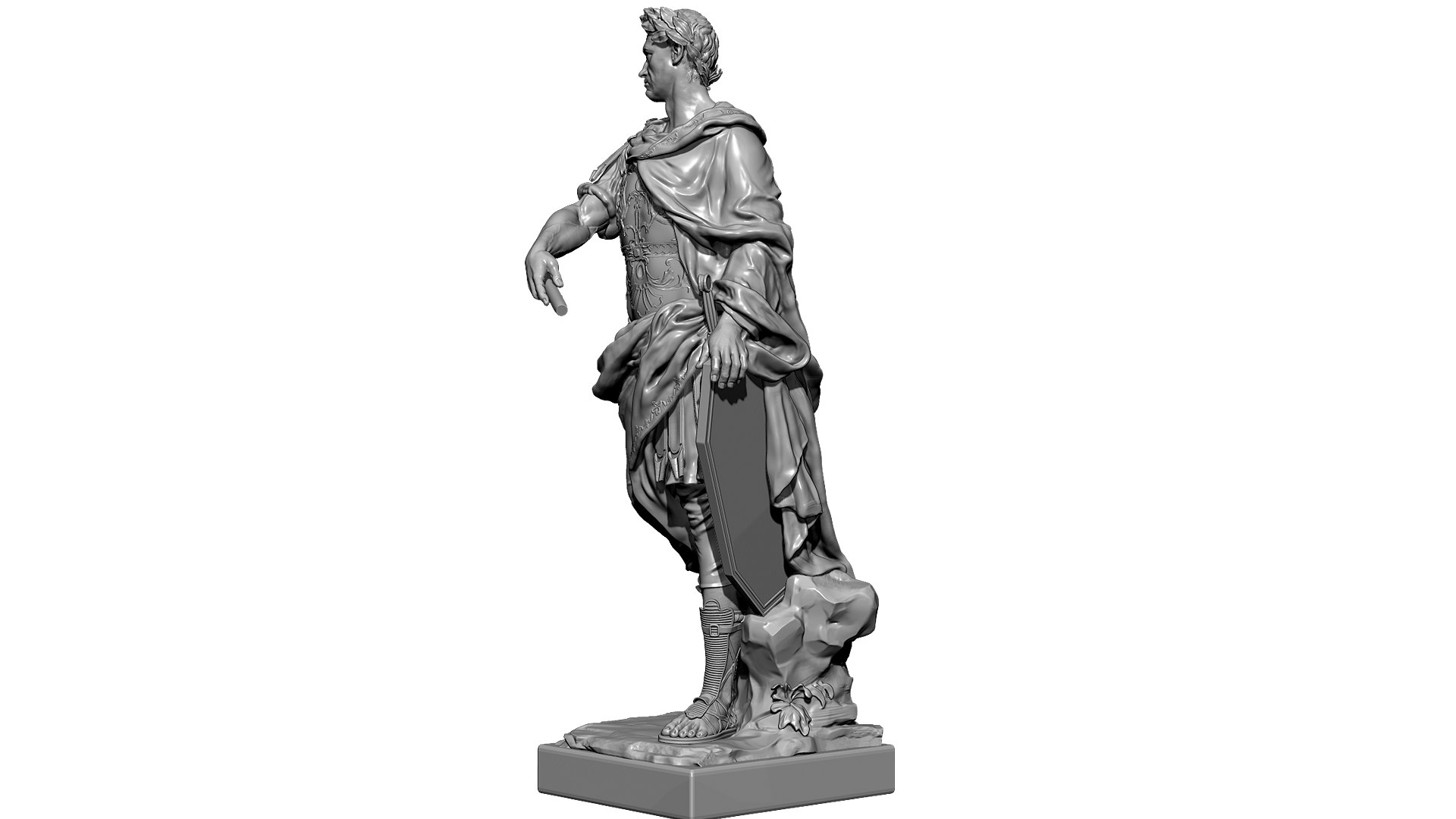 3D Caesar Statue - TurboSquid 1478133