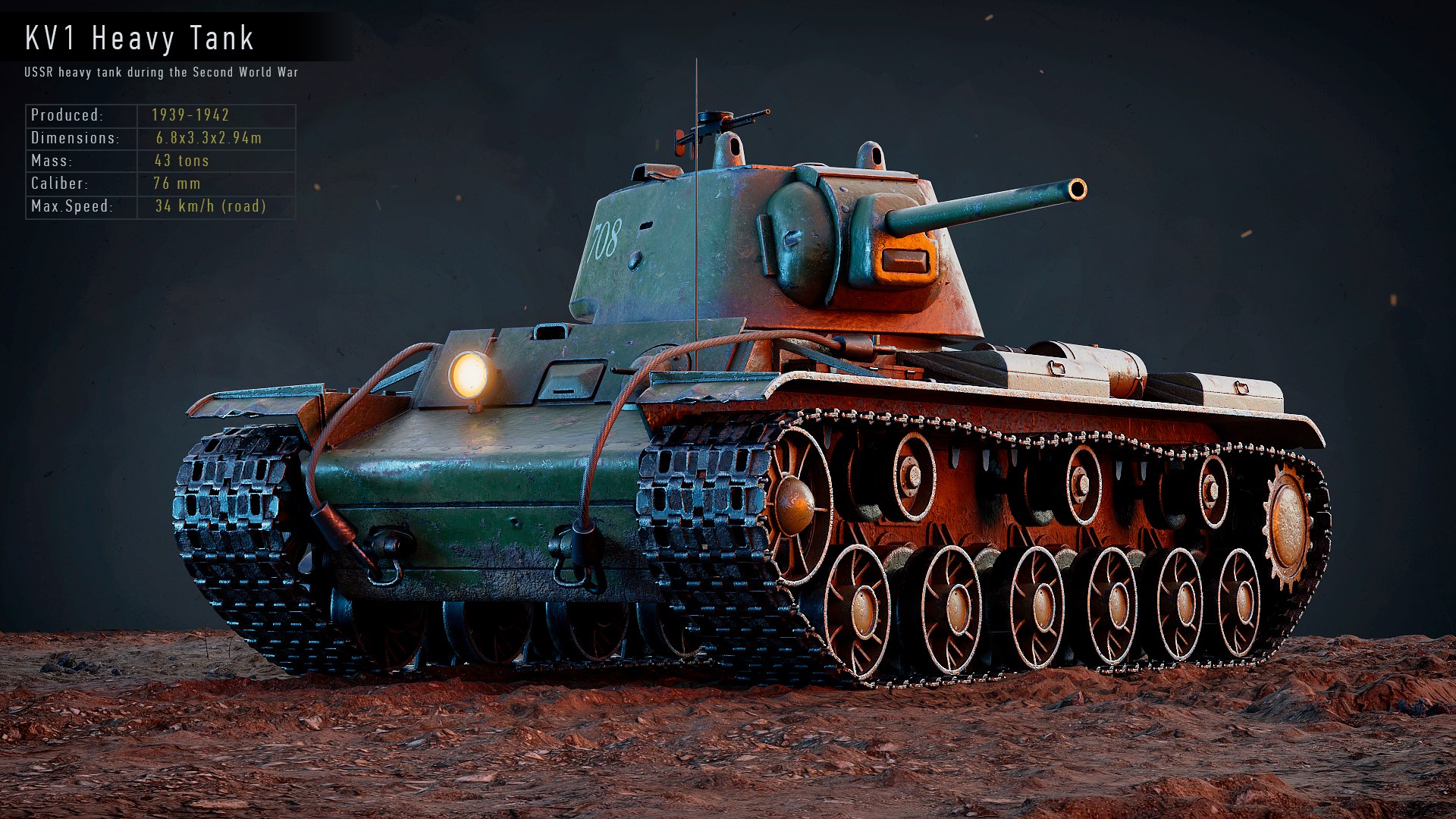 WW2 Soviet Tank Collection 02 3D Model - TurboSquid 2138349