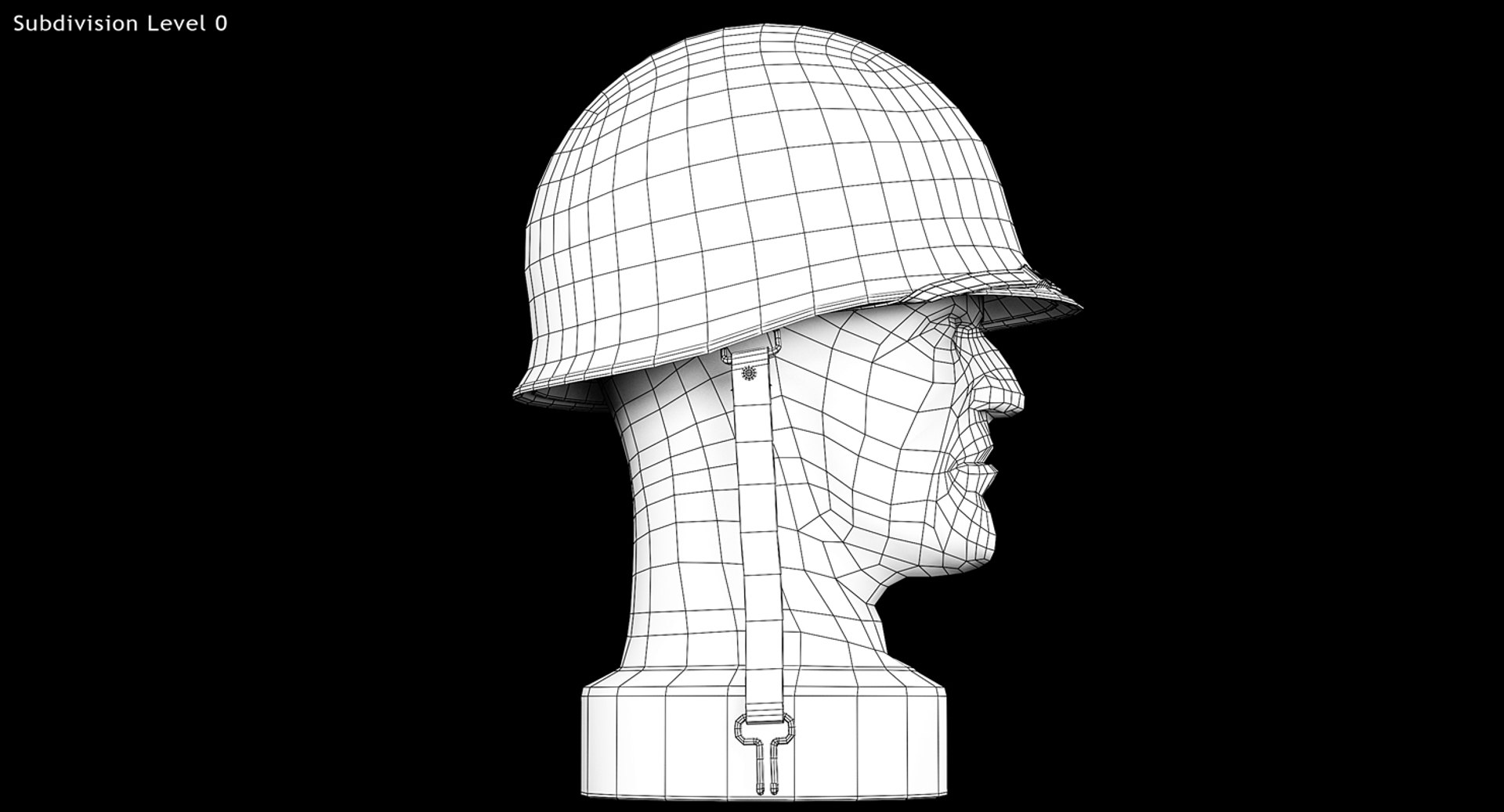 m1 helmet ww2 - 3d max