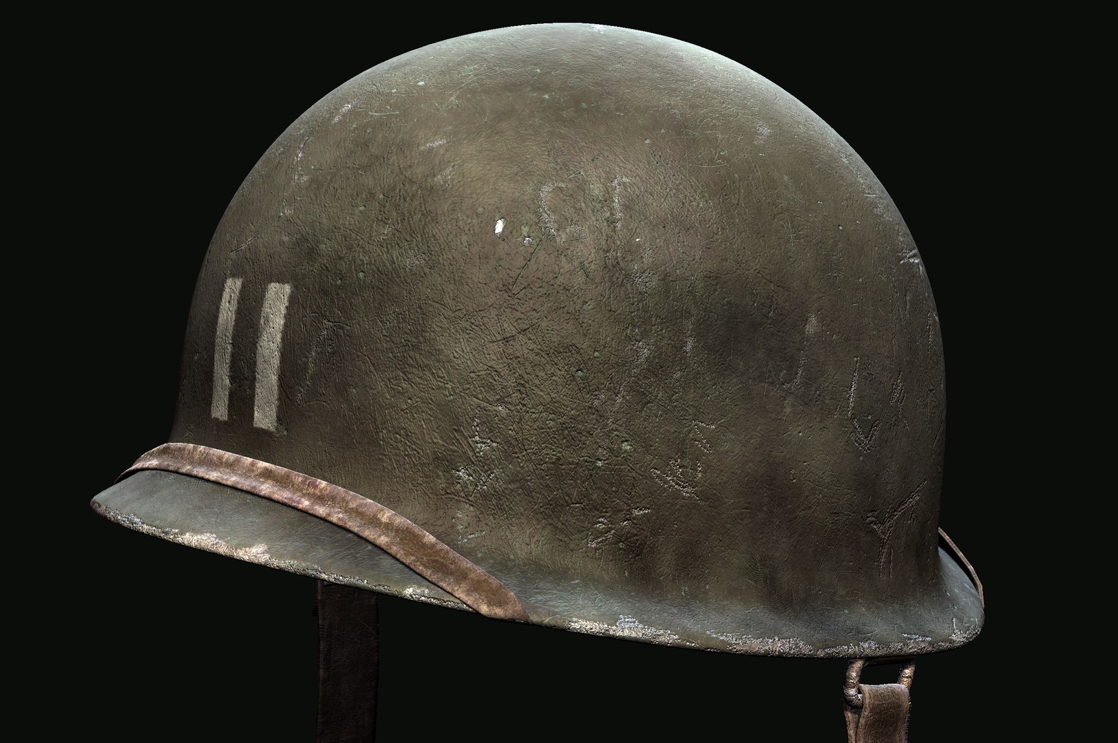 3d Model Helmet War American