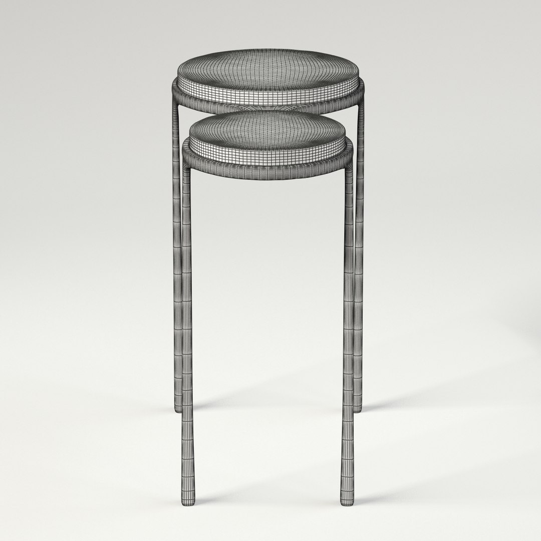 3d Model Holly Spectacles Table