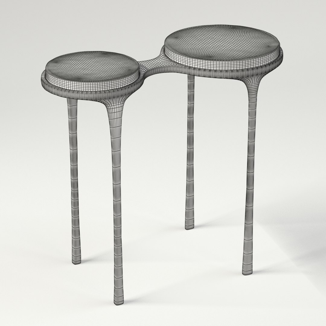 3d Model Holly Spectacles Table