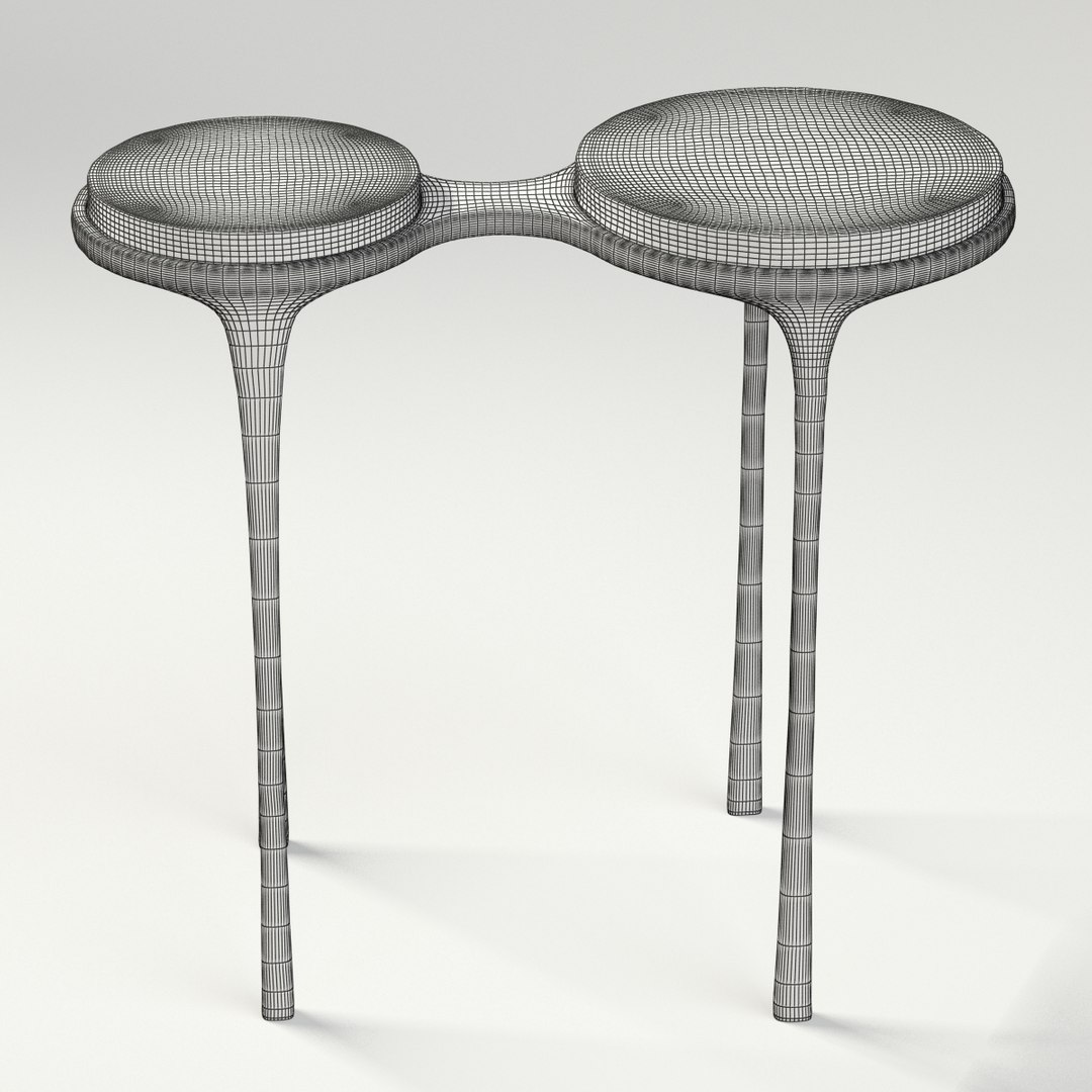 3d Model Holly Spectacles Table