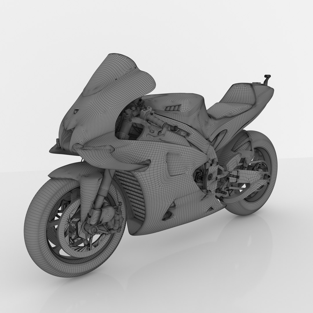 3D Yamaha YZF-M1 Racing MOTOGP 2020 model - TurboSquid 1816587