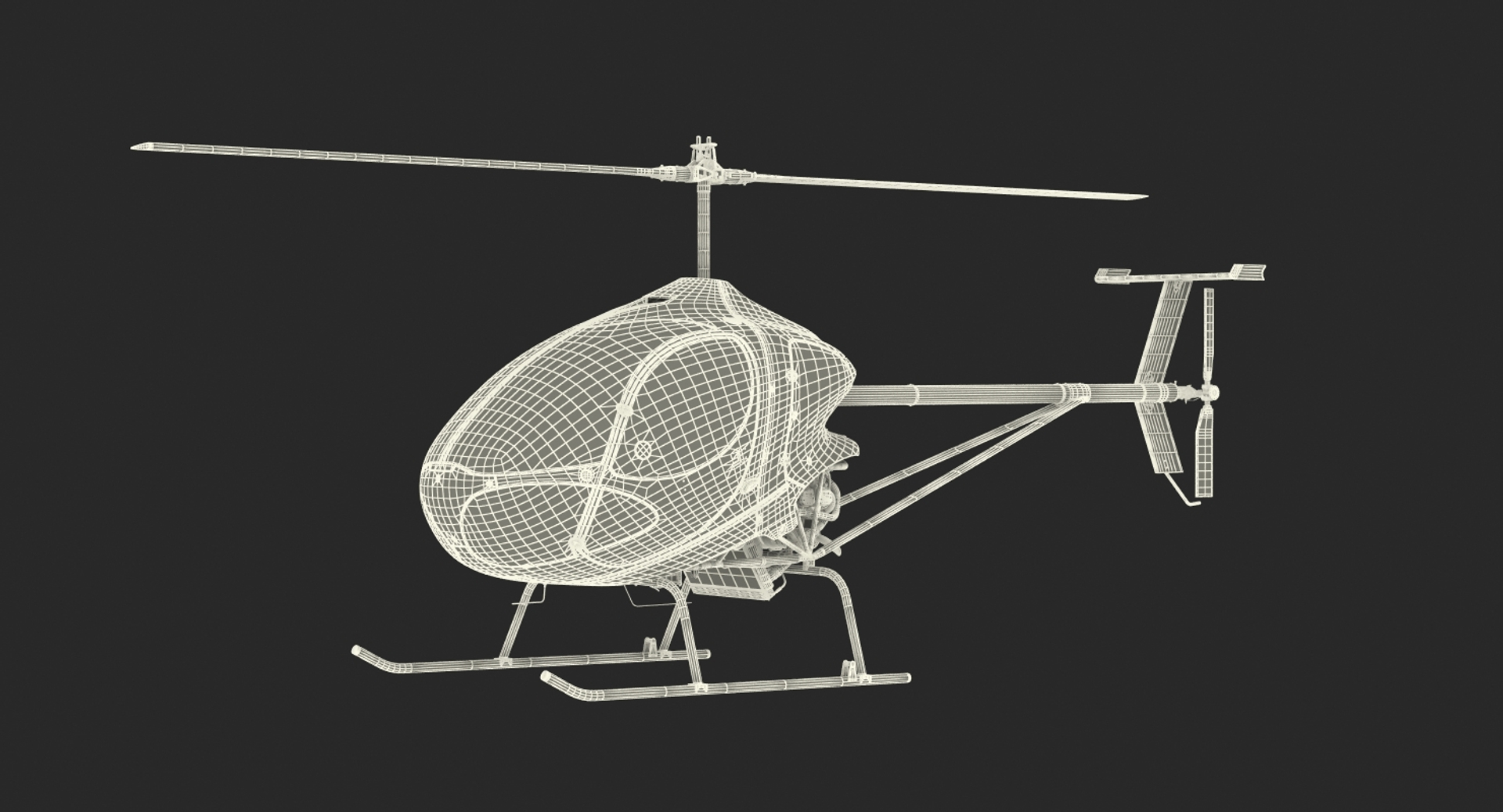 Sport Helicopter Cicare 8 Model - TurboSquid 1150580