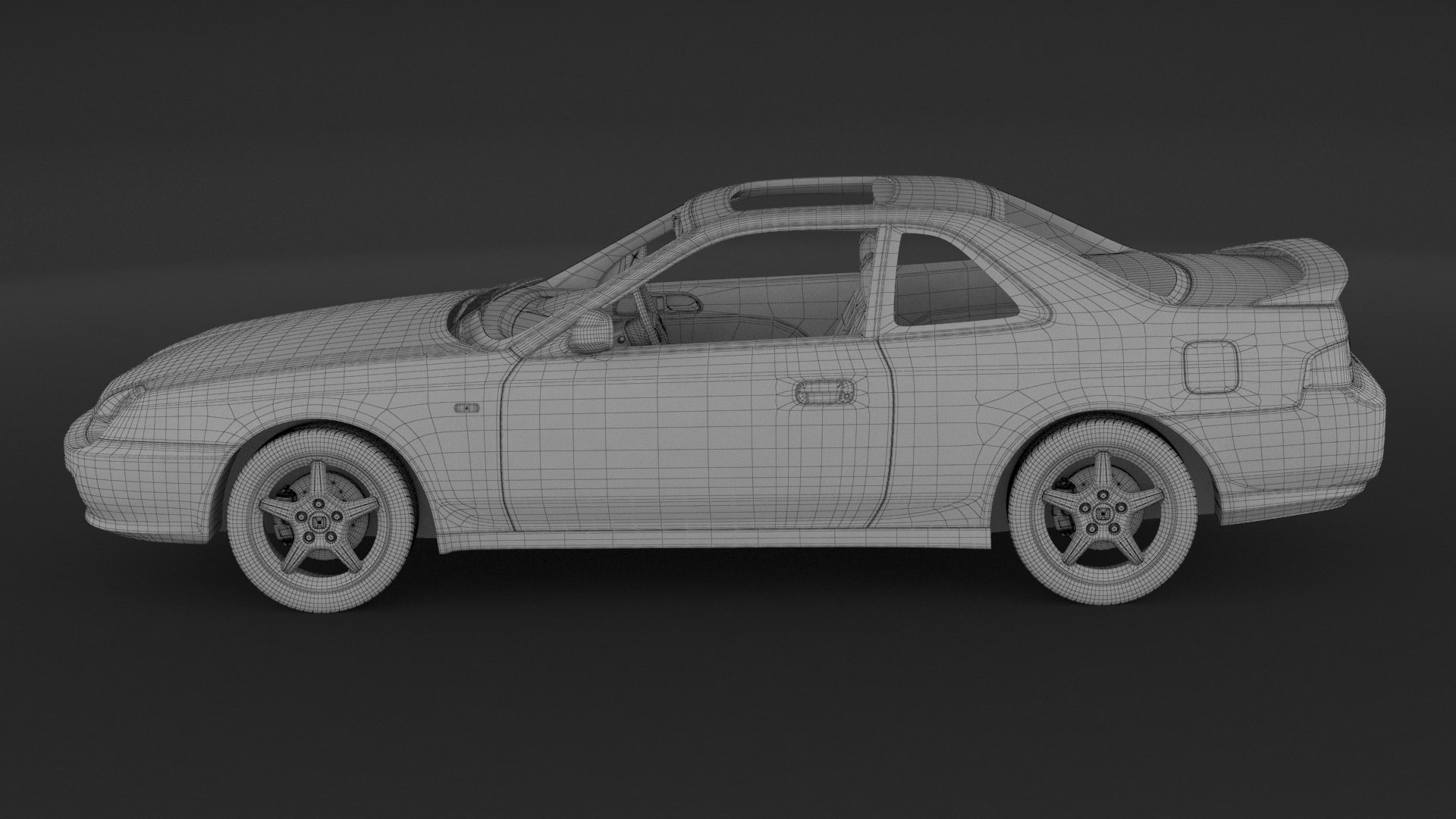 3D Prelude Honda R - TurboSquid 1499274