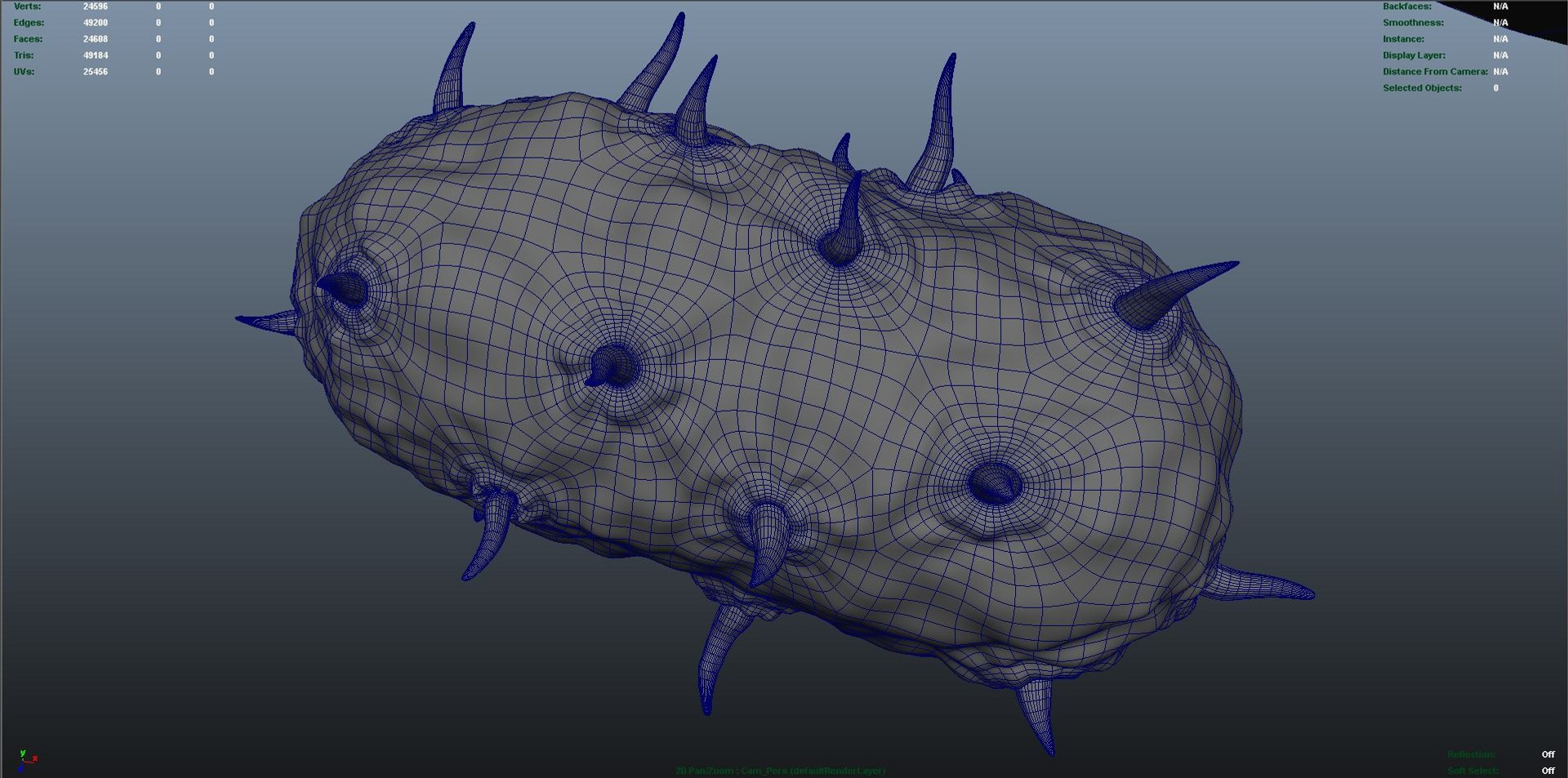 3d Antigene Bacteria Model
