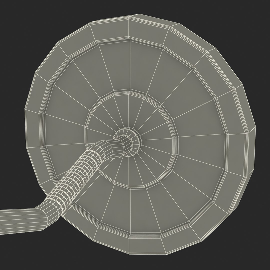 barbell 3d model