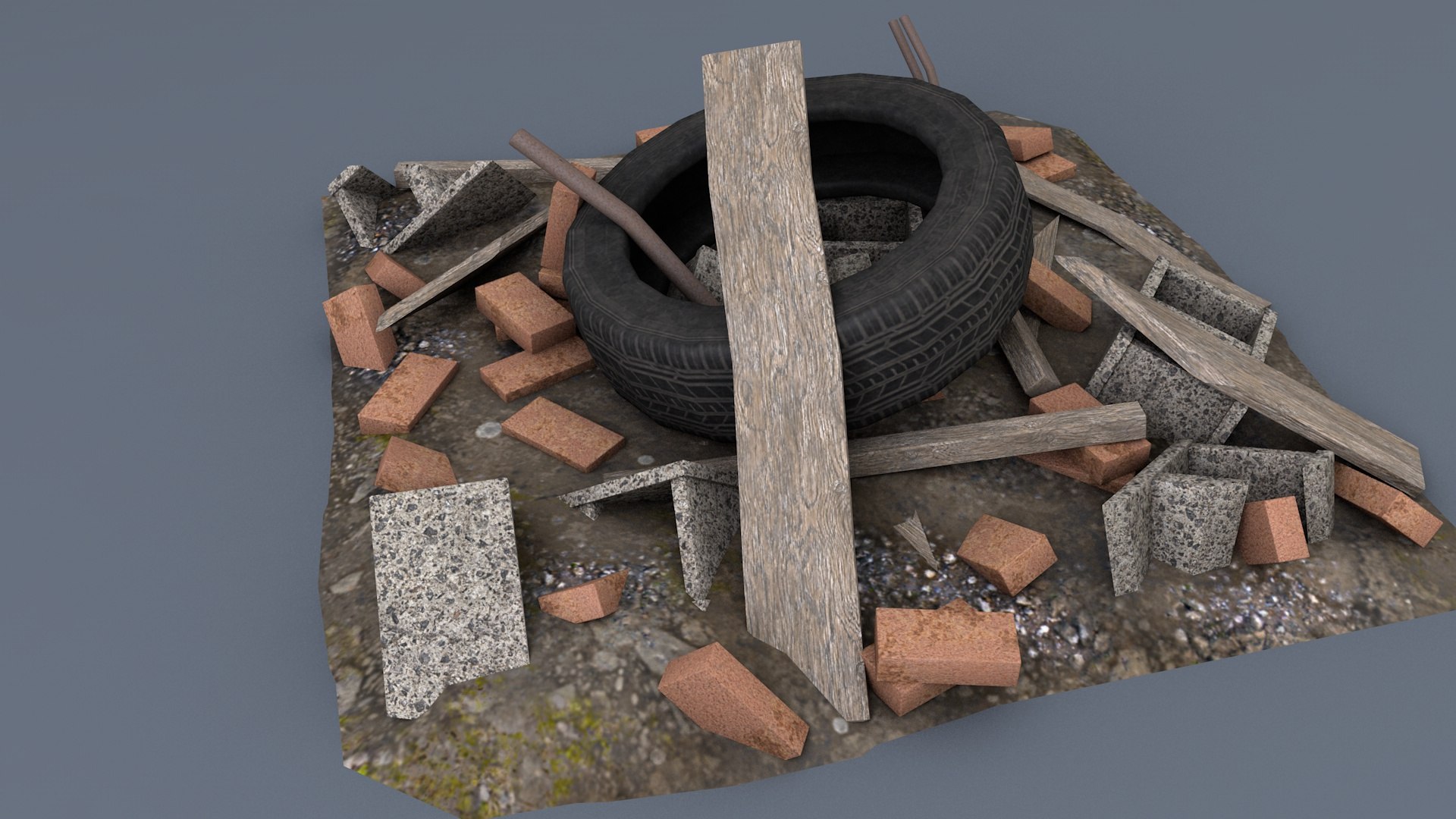3D Model Scrap Asset - TurboSquid 1449149