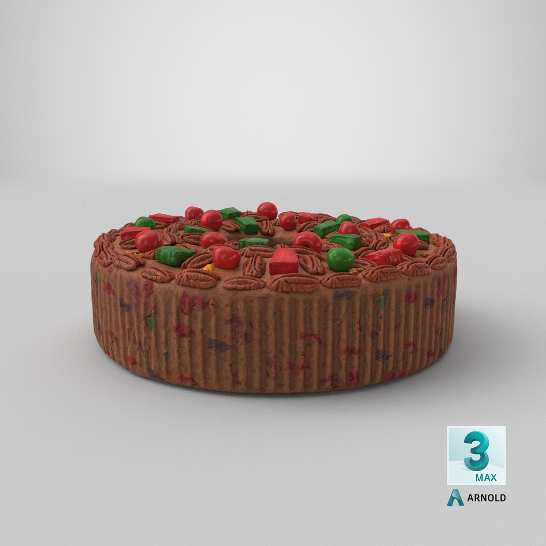 Holiday Fruitcake 3D - TurboSquid 1829785