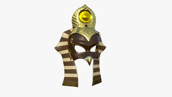 Ra Mask A06 - Roupas de personagens de deuses egípcios Modelo 3D ...
