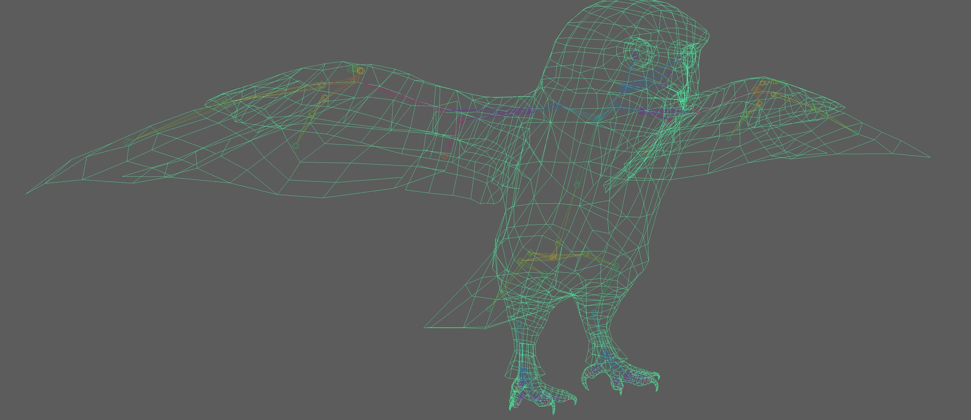 Snowy White Owl Low Poly Rig 3D - TurboSquid 1989111