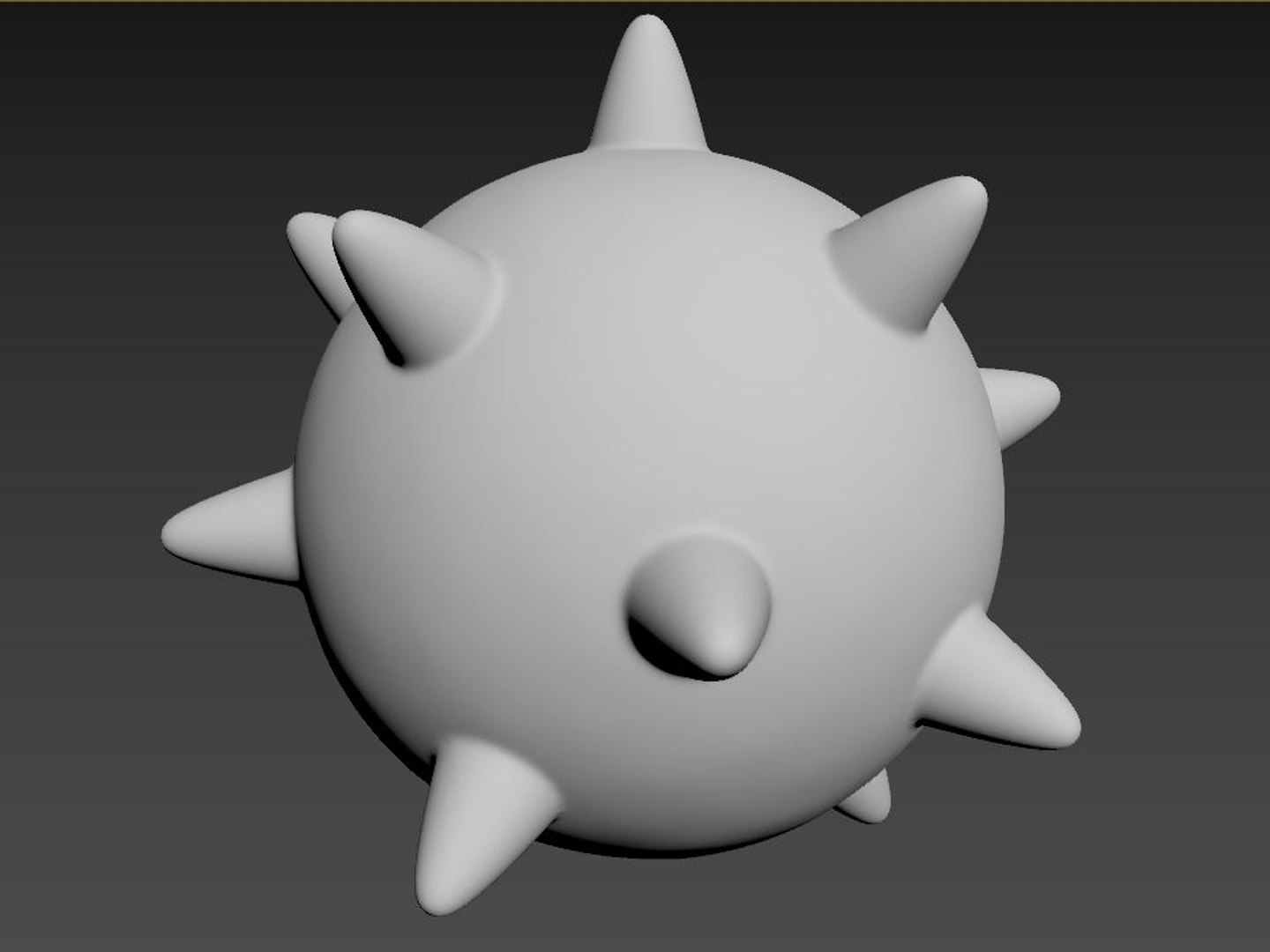 3D spike ball - TurboSquid 1529274