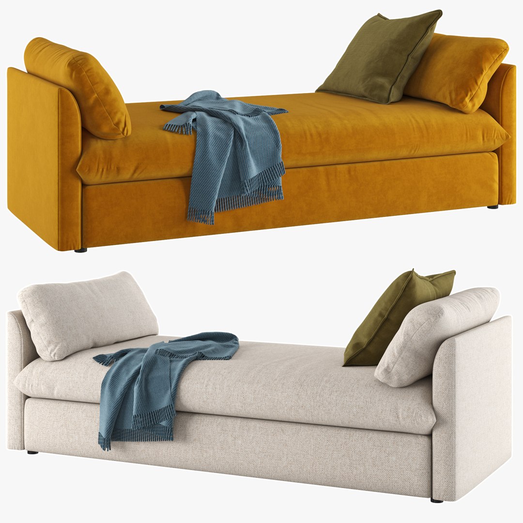 3D Daybed Shelter model - TurboSquid 2071486