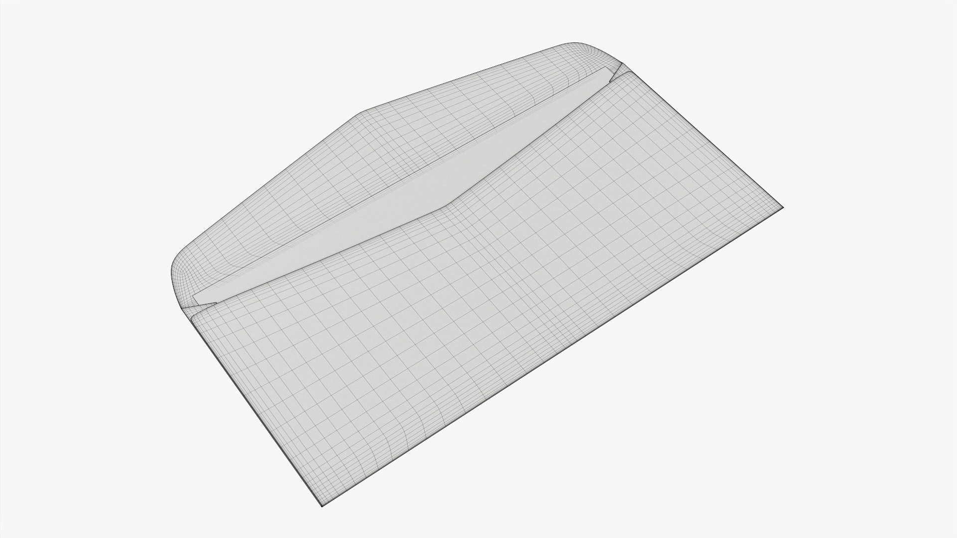 Envelope Mockup 02 Open 3D Model - TurboSquid 1808977