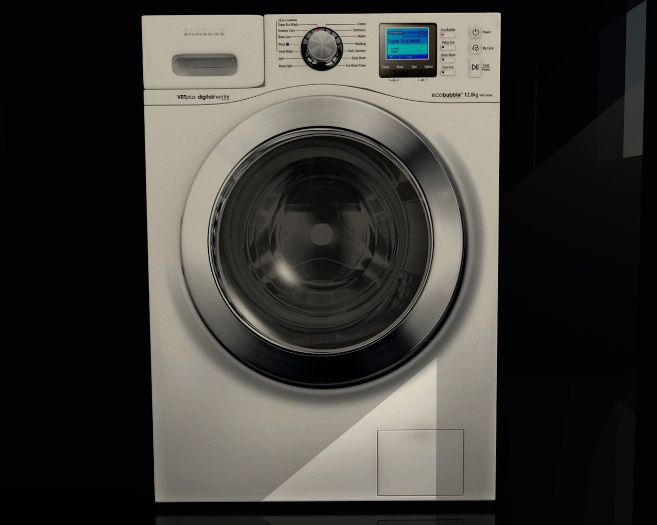 3d Model Washer Interior Design
