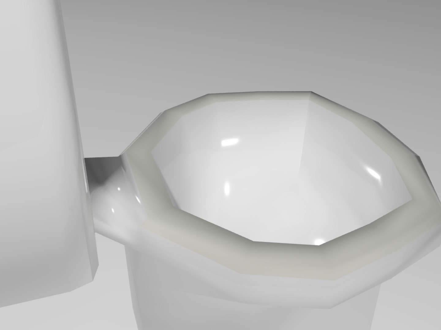 3d Toilet Potty Loo Model