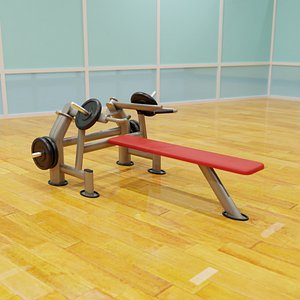 Bench Press 3D Models for Download | TurboSquid