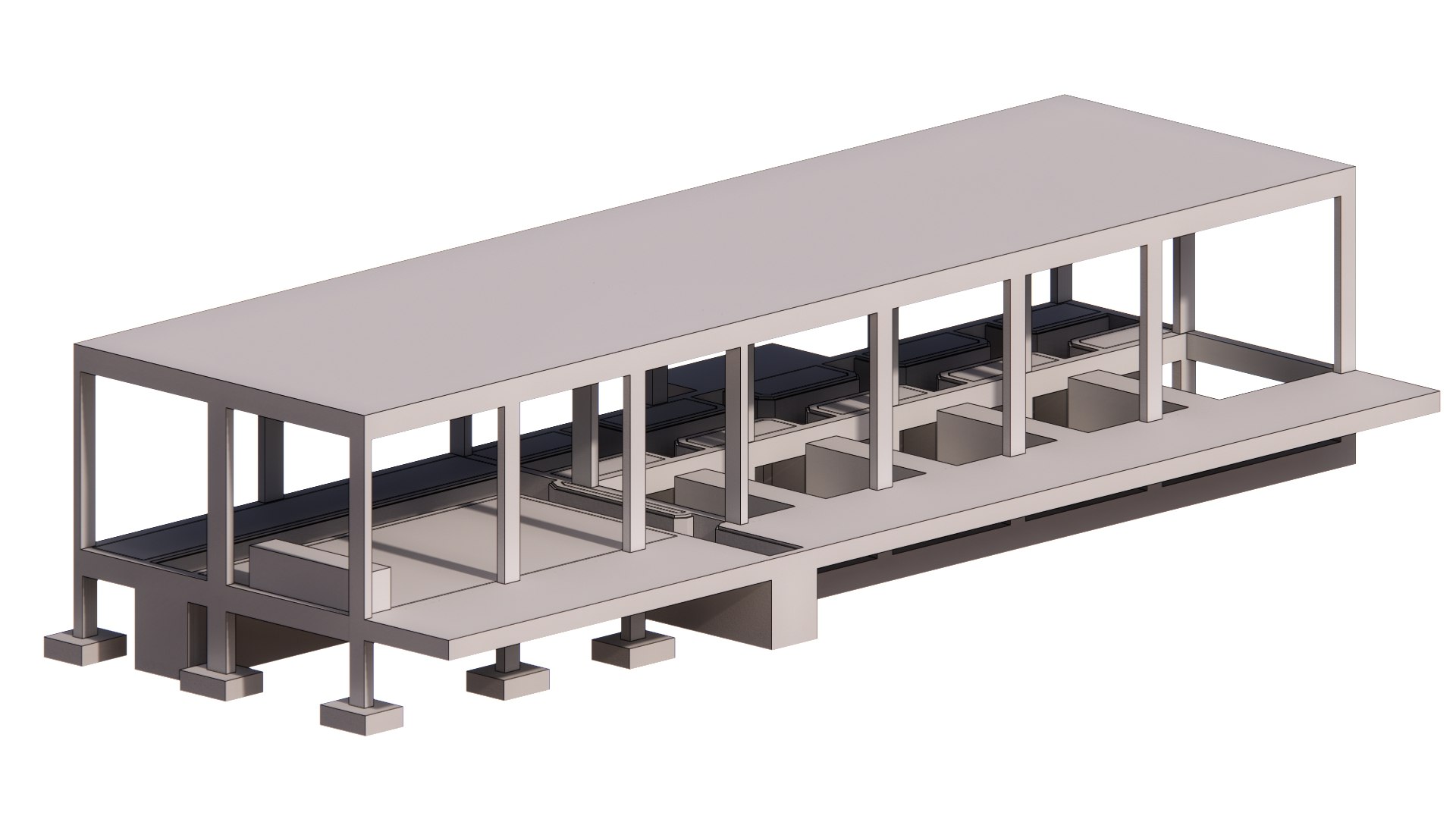 Electrical Substation 26m Building In Revit Model - TurboSquid 2195883