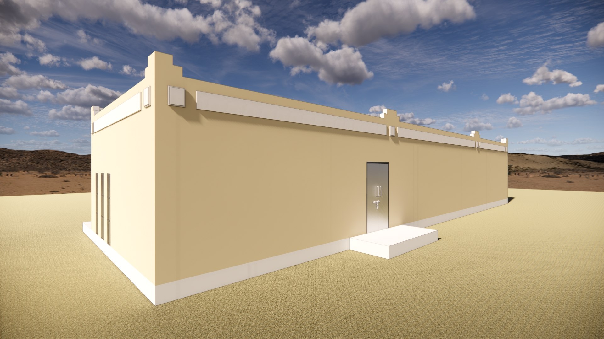 Electrical Substation 26m Building In Revit Model - TurboSquid 2195883