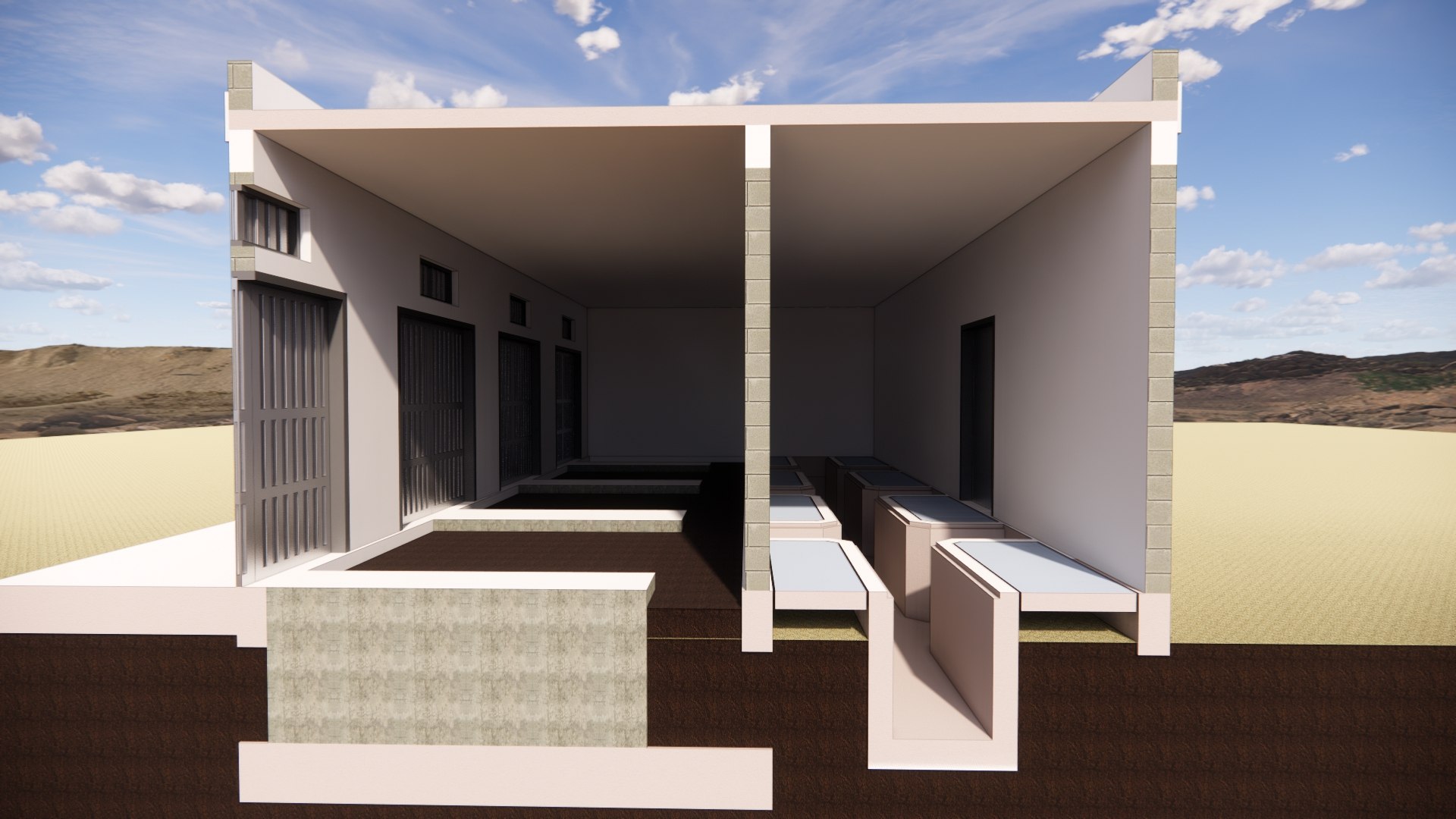 Electrical Substation 26m Building In Revit Model - TurboSquid 2195883