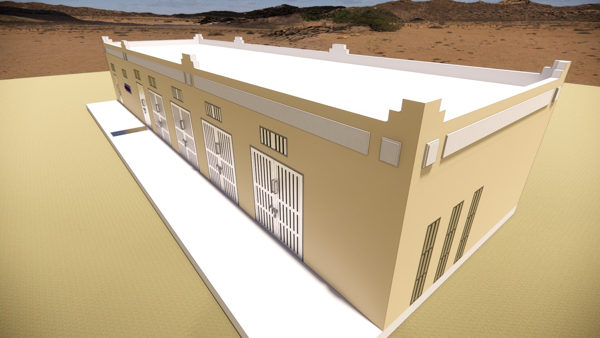 Electrical Substation 26m Building In Revit Model - TurboSquid 2195883