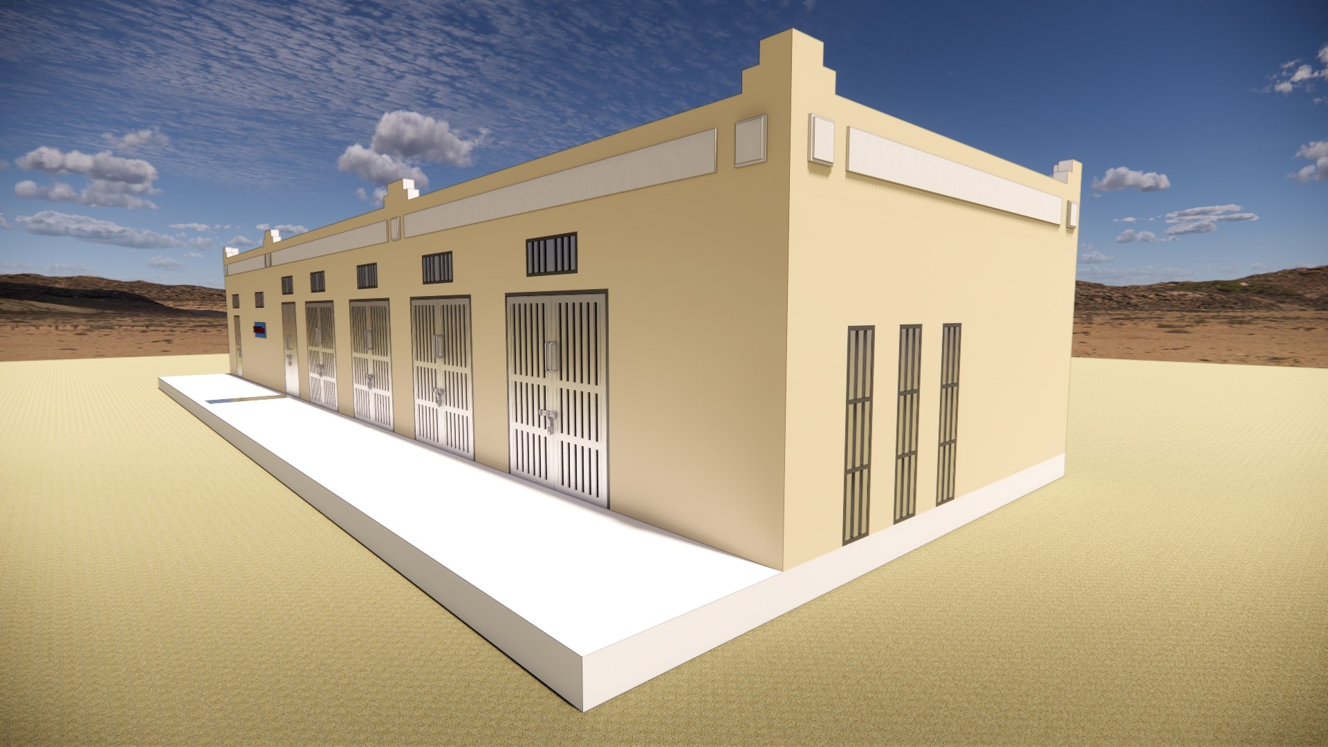 Electrical Substation 26m Building In Revit Model - TurboSquid 2195883