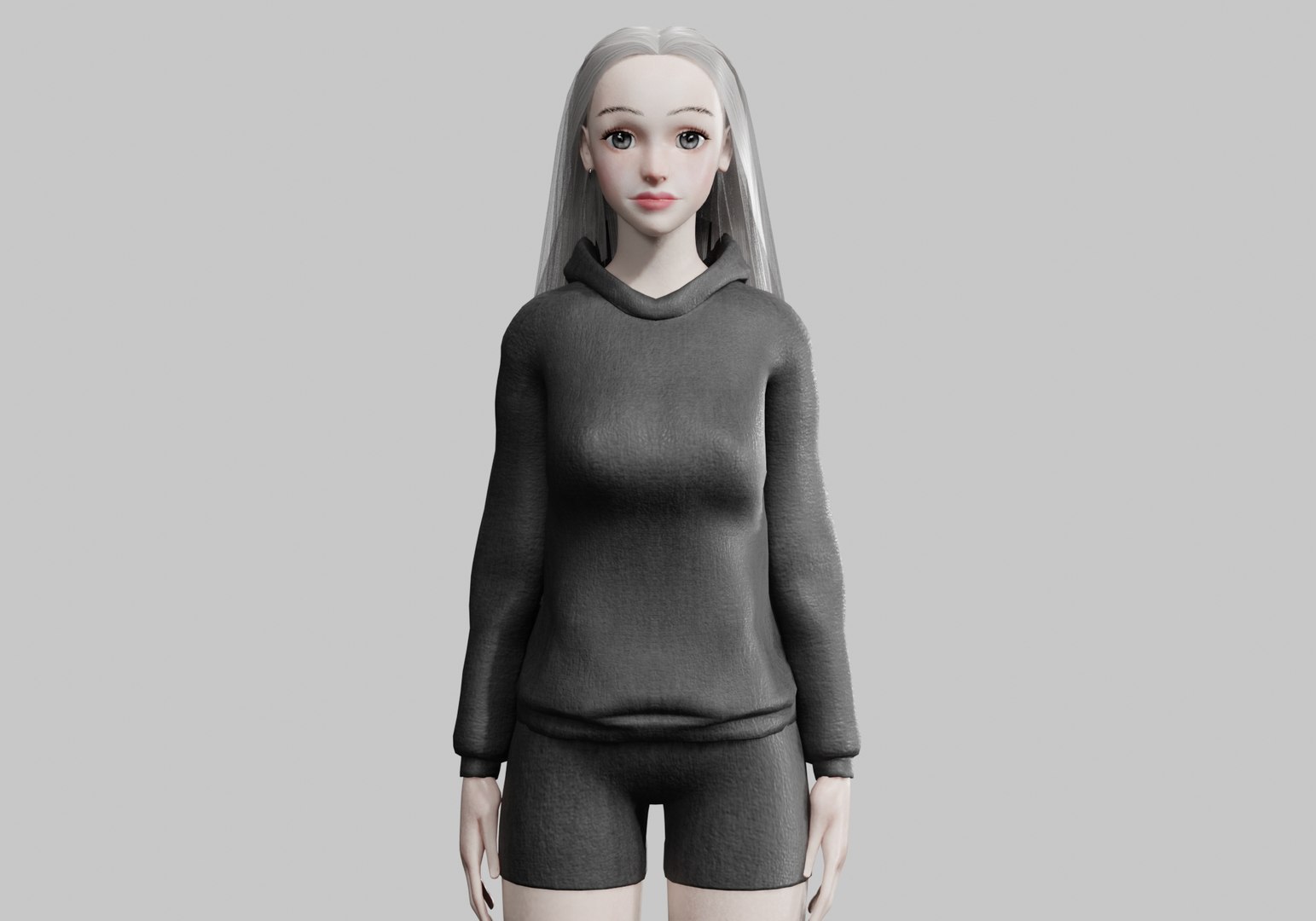 3D Model Sweet Cute Woman V28534 - TurboSquid 2278067