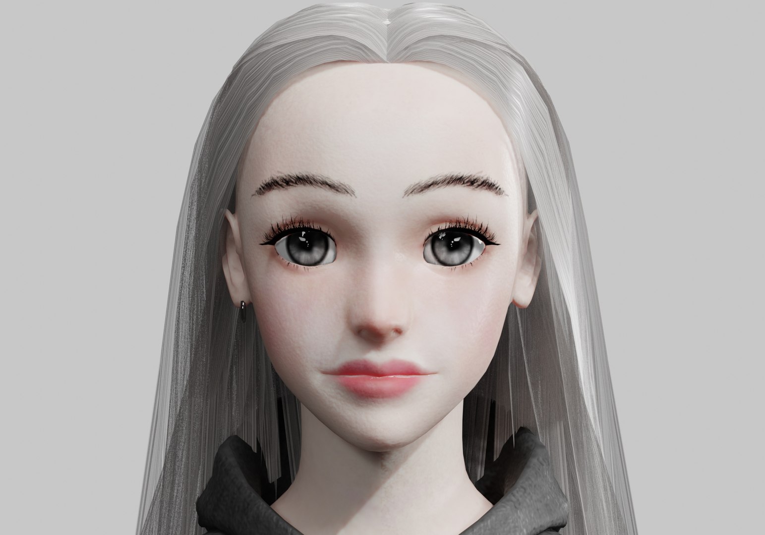 3D Model Sweet Cute Woman V28534 - TurboSquid 2278067