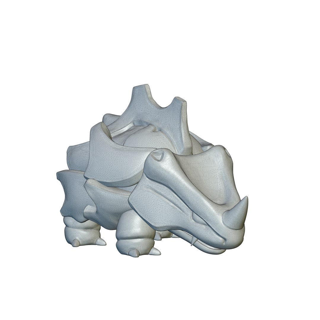 Pokemon Rhyhorn 111 - Optimized For 3D Printing 3D Model - TurboSquid ...