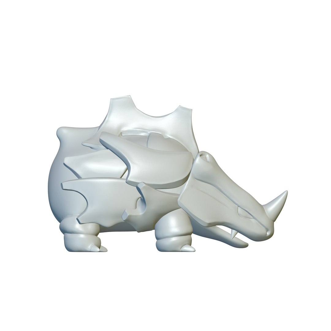 Pokemon Rhyhorn 111 - Optimized For 3D Printing 3D Model - TurboSquid ...