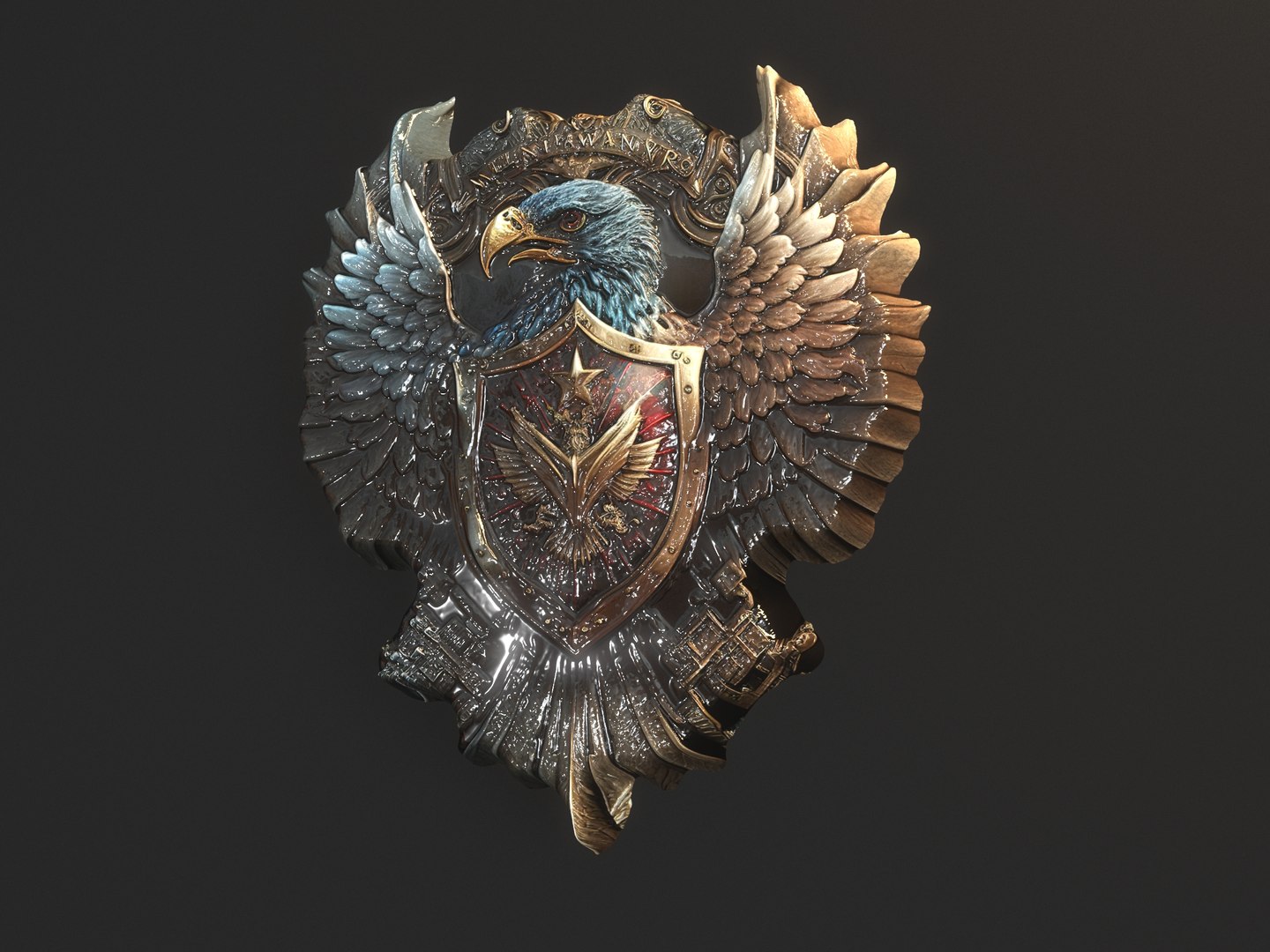 3D model Fantastic Badges Pack - TurboSquid 2001336