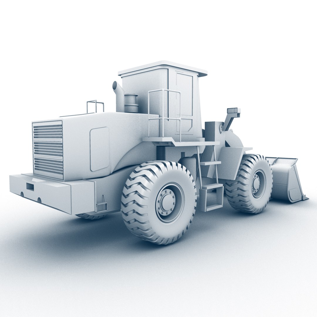 Heavy Loader 3d Model