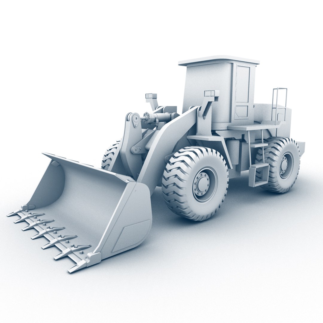 Heavy Loader 3d Model