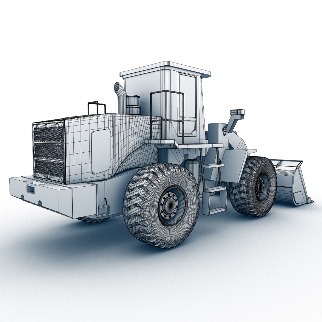 Heavy Loader 3d Model