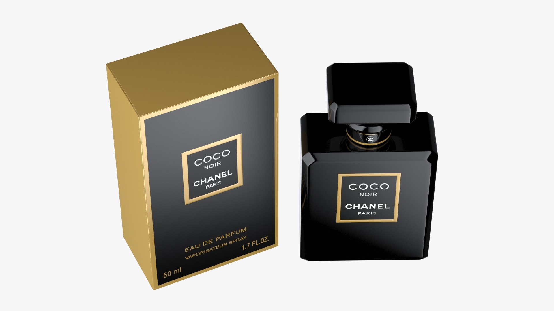 Chanel Perfume Bottles With Boxes 3D - TurboSquid 1880890