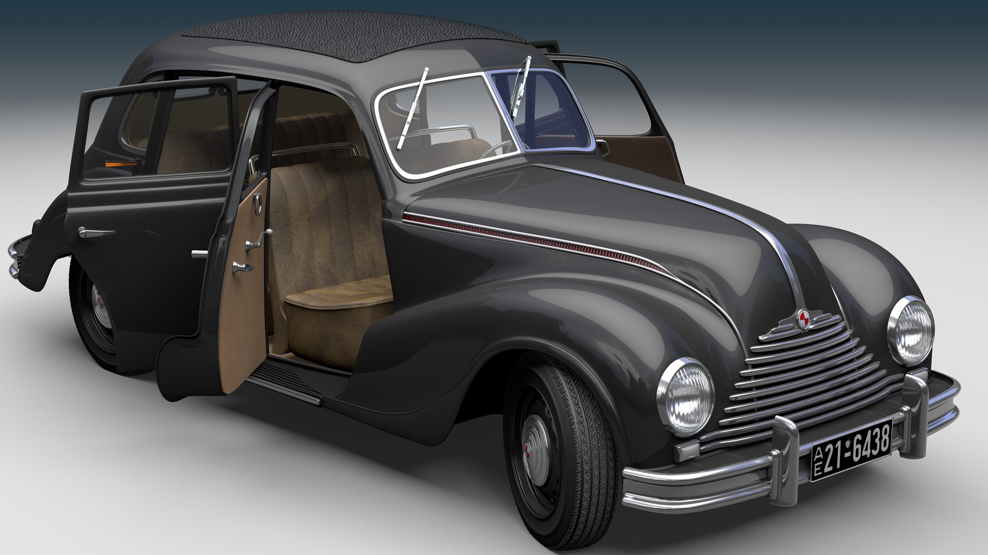 EMW 340 1952 3D model - TurboSquid 2105429