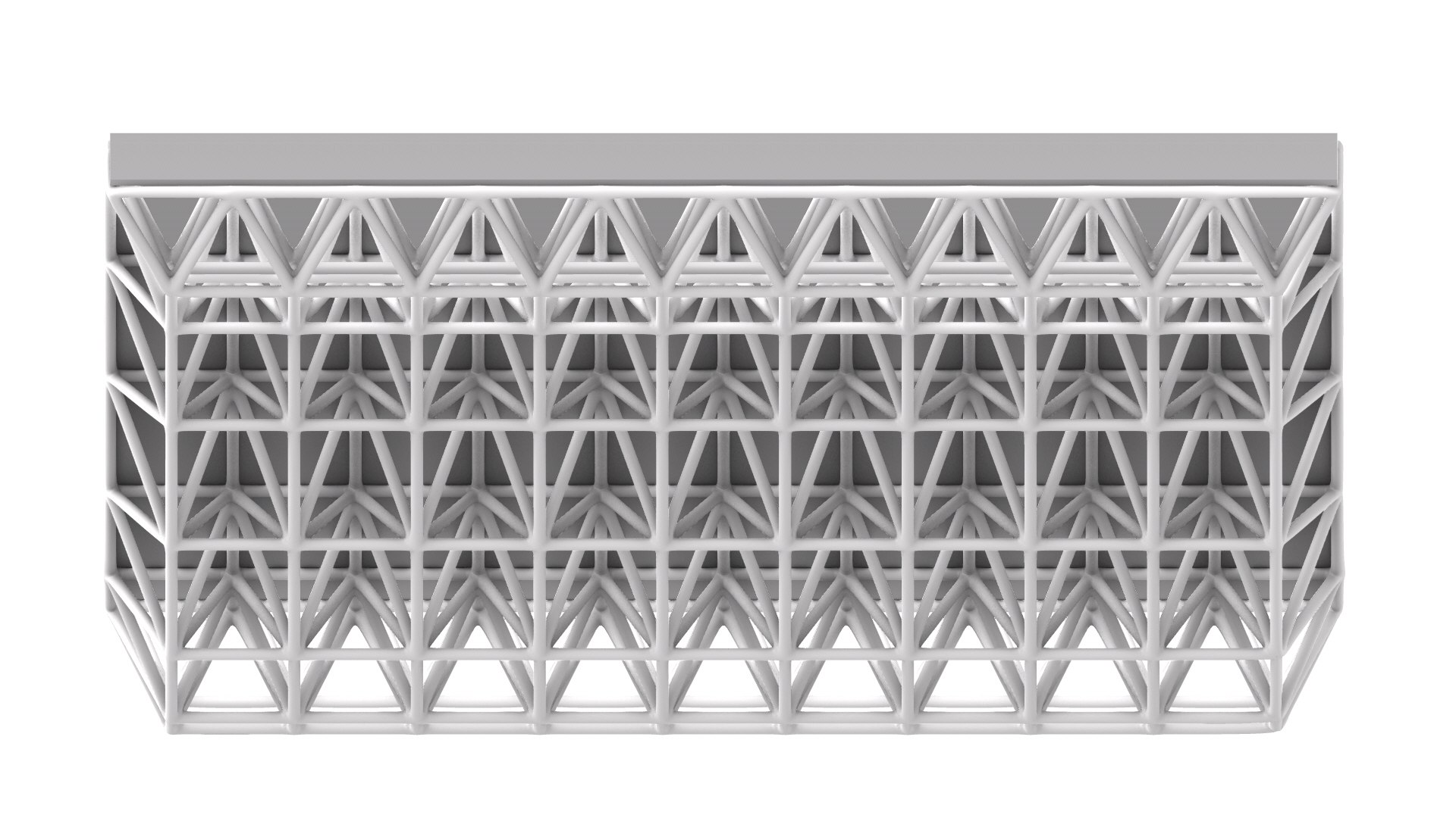 Space Truss Structure Wave 3D model - TurboSquid 2157840