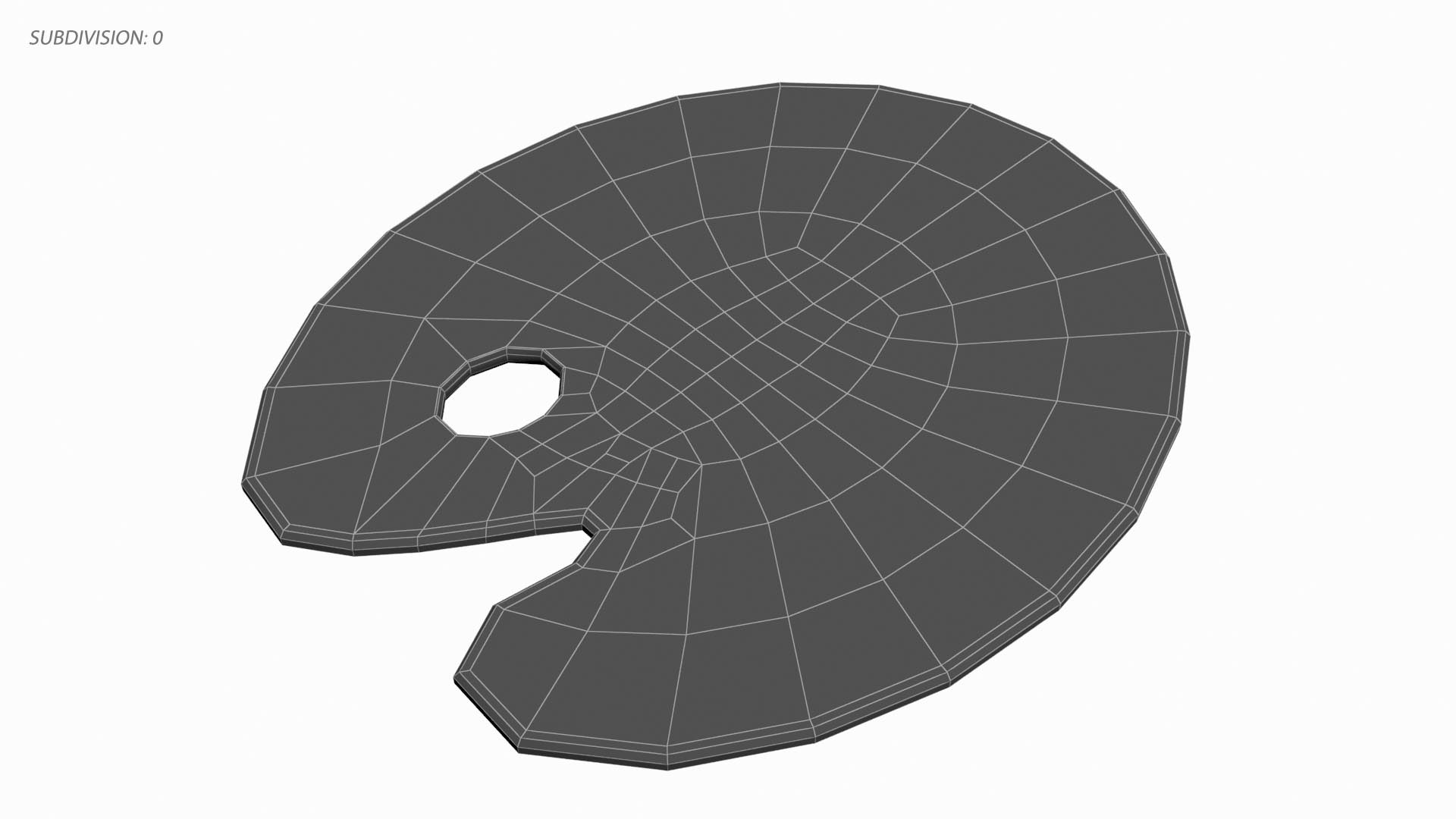 Paint Palette 3D Model - TurboSquid 1695719