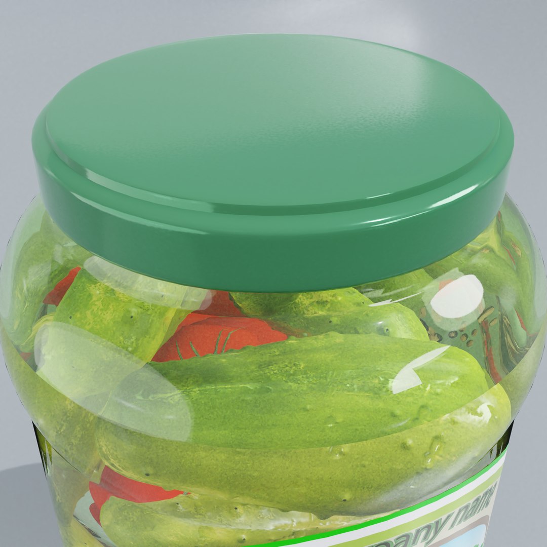3D Jar Pickled Model - TurboSquid 1395816