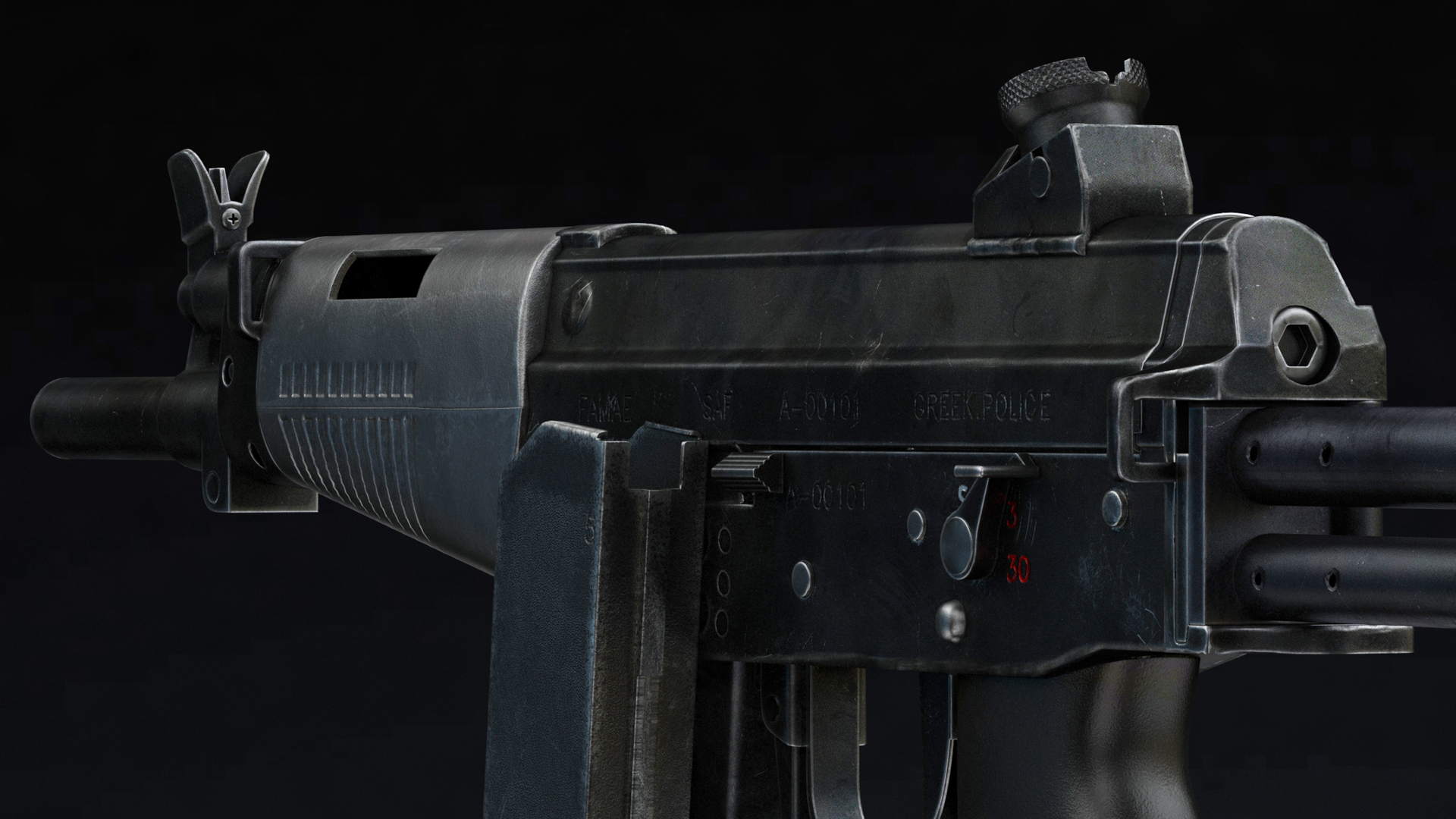 FAMAE SAF Low Poly3D模型 - TurboSquid 1874966