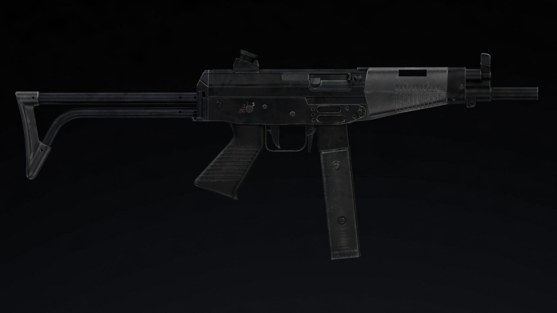 FAMAE SAF Low Poly 3D Model - TurboSquid 1874966