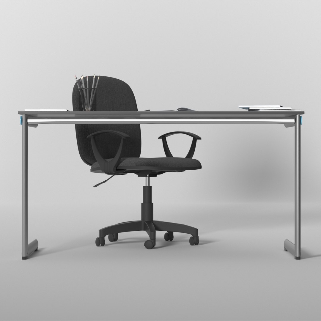 Realistic teacher table model - TurboSquid 1218936