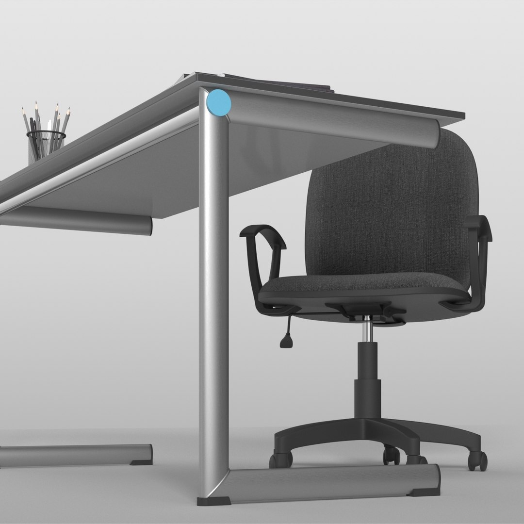 Realistic teacher table model - TurboSquid 1218936