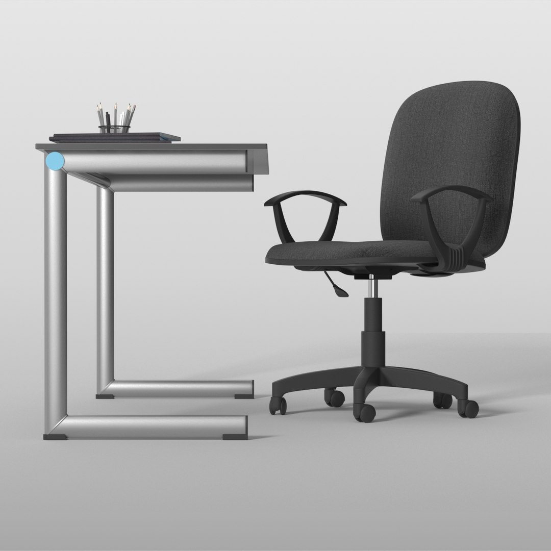 Realistic teacher table model - TurboSquid 1218936