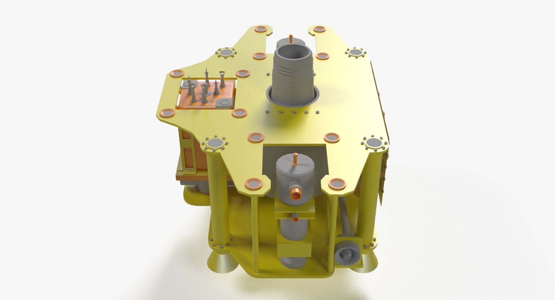 Christmas Tree Shxt Subsea 3d Model